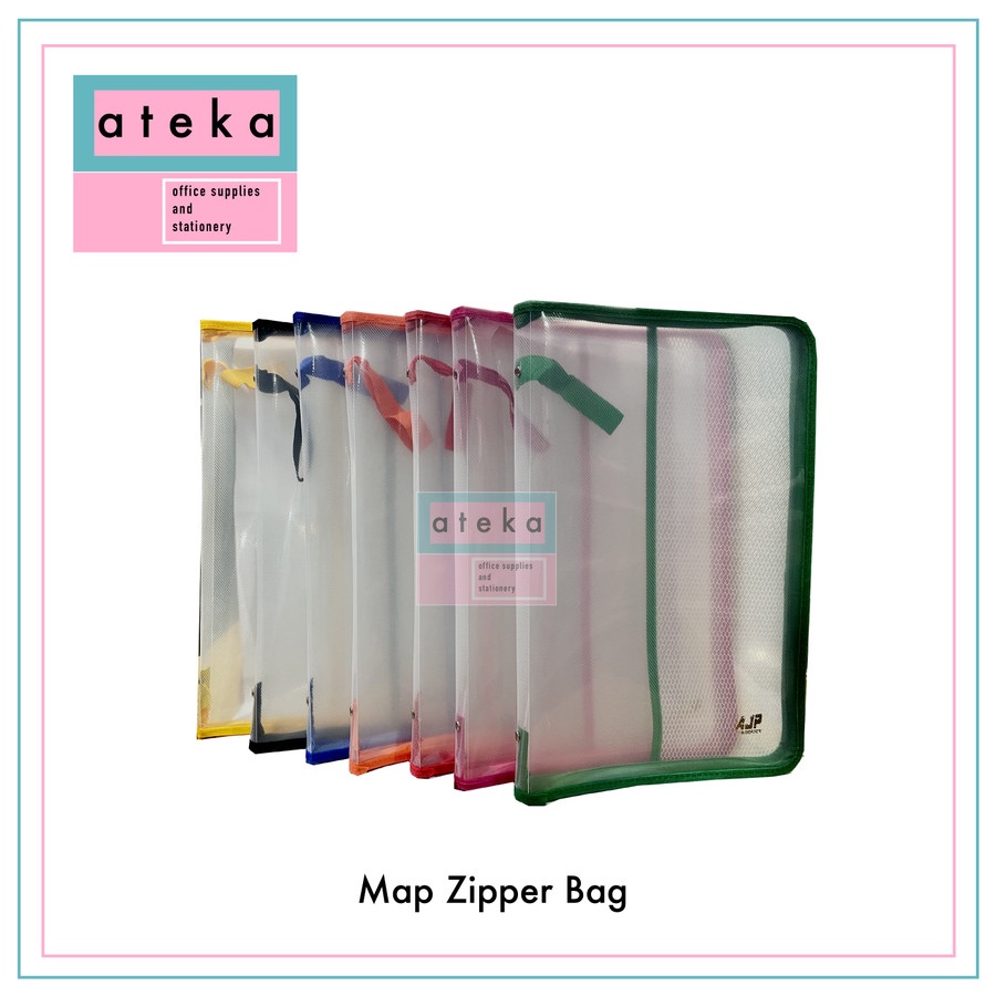 Jual Map Zipper Bag / Tempat Dokumen | Shopee Indonesia