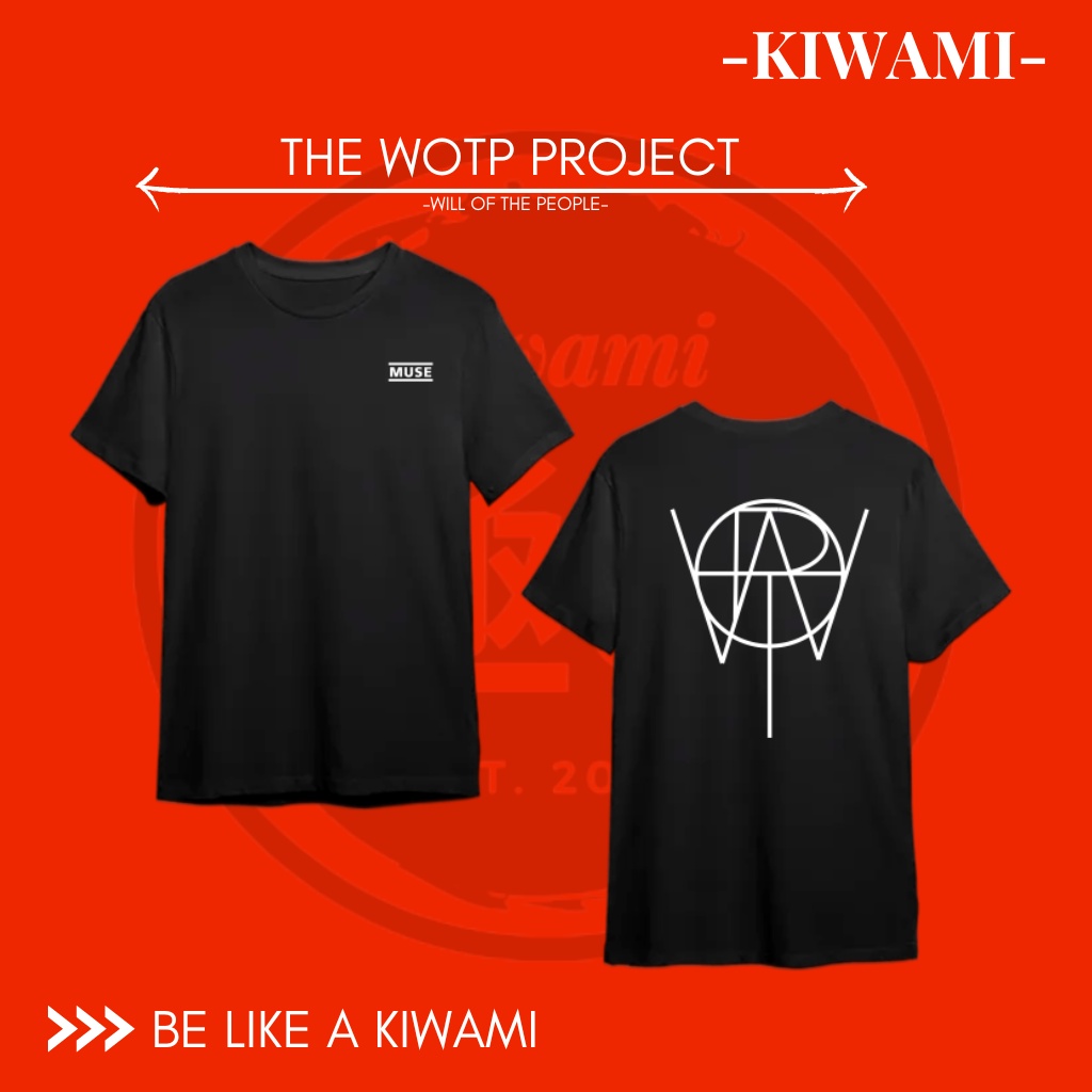 Jual KAOS MUSE - Will of The People (WOTP) | Shopee Indonesia