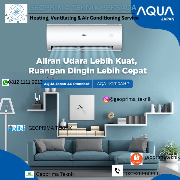 Jual AC AQUA AQA-KCR5AHP (1/2 PK) STANDAR - SPLIT | Shopee Indonesia