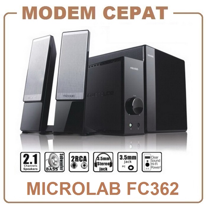 Jual Microlab FC362 Hifi 54 Watt RMS Multimedia Speaker Komputer Laptop Notebook | Shopee Indonesia