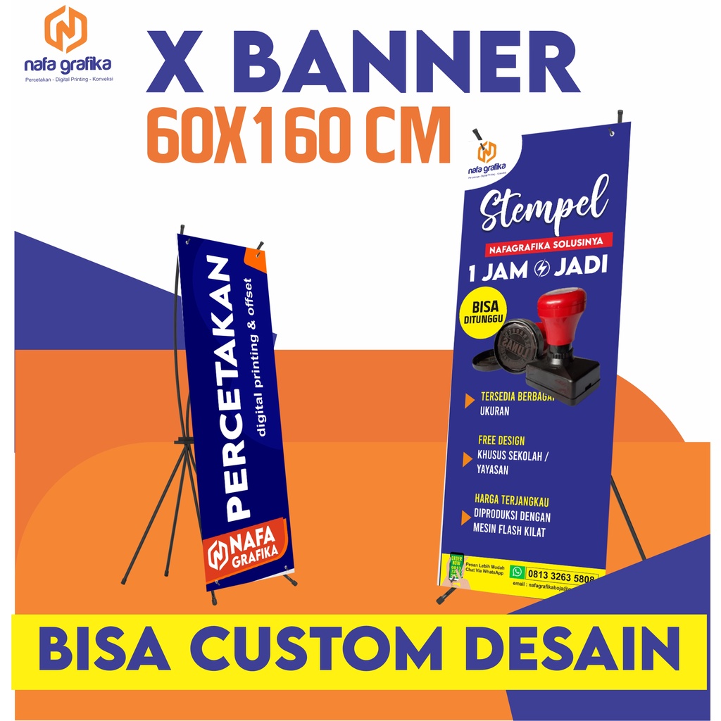 Jual CETAK SPANDUK X BANNER MURAH CEPAT SEHARI JADI GRATIS DESAIN | Shopee Indonesia