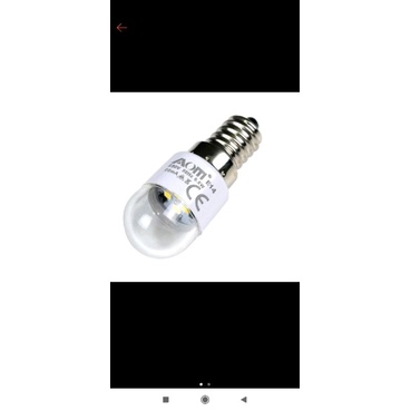 Jual Bohlam Lampu LED Putih Ulir untuk Mesin Jahit Portable Model E14 ...