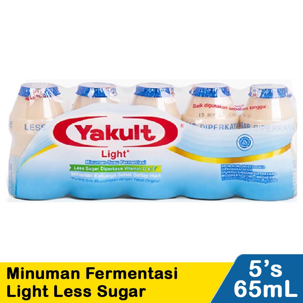 Jual Yakult Minuman Fermentasi Less Sugar 5 x 65 Ml ( GRAB/GOJEK ...