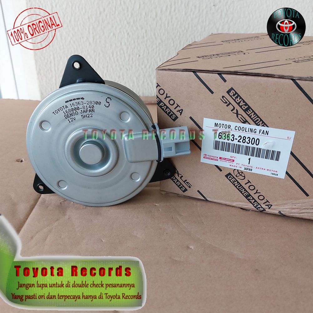 Jual Motor Fan Radiator New Alphard Vellfire Anh20 Original Toyota ...