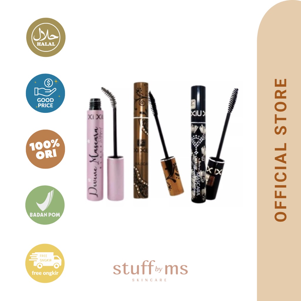 Jual Xi Xiu Mascara | Xi Xiu Maskara Lovely - Black - Divine Mascara ...
