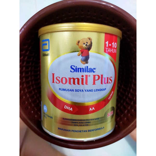 Jual Similac Isomil Plus Soya utk umur 1-10 years berat 850gr , isomil ...