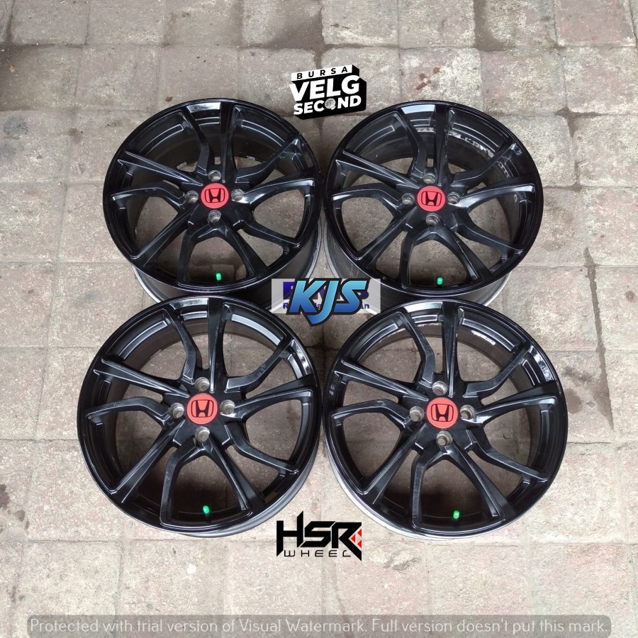Jual VELG BISA BUAT MOBIL JAZZ,FREE,YARIS MODEL MISATO R17X7,5 ...