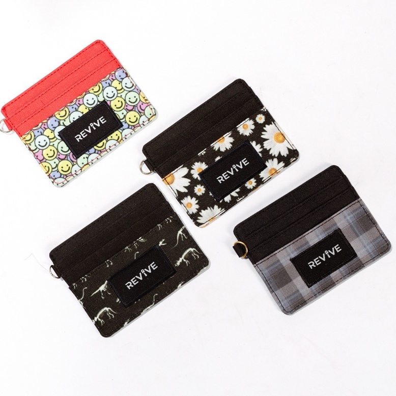 Jual REVIVE Hera Motif Dompet Kartu | Card Wallet Simple Pria Wanita ...