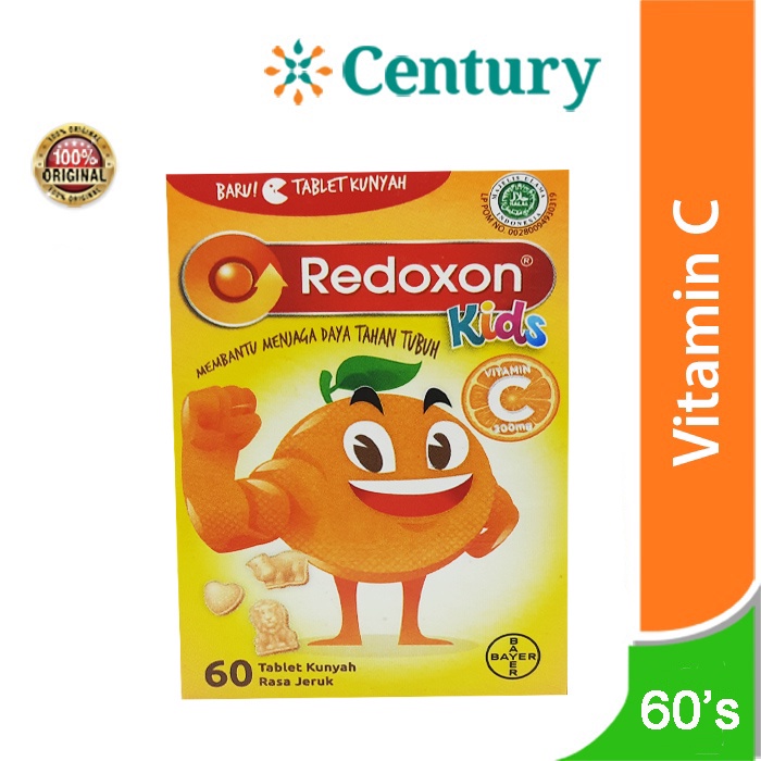 Jual Redoxon Kids Vitamin C Jeruk isi 60 Tab / Vitamin C / Suplement ...