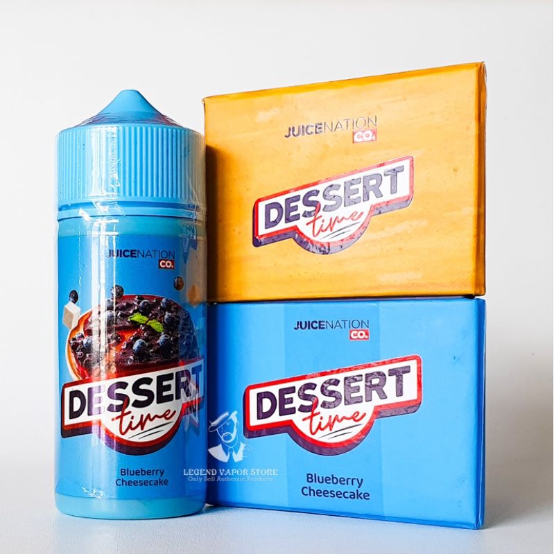 Jual FREEBASE - LIQUID DESSERT TIME Blueberry Cheesecake 100ML By ...