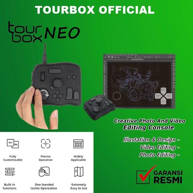 Jual TourBox NEO Creative Photo & Video Editing Console Tour Box NEO ...