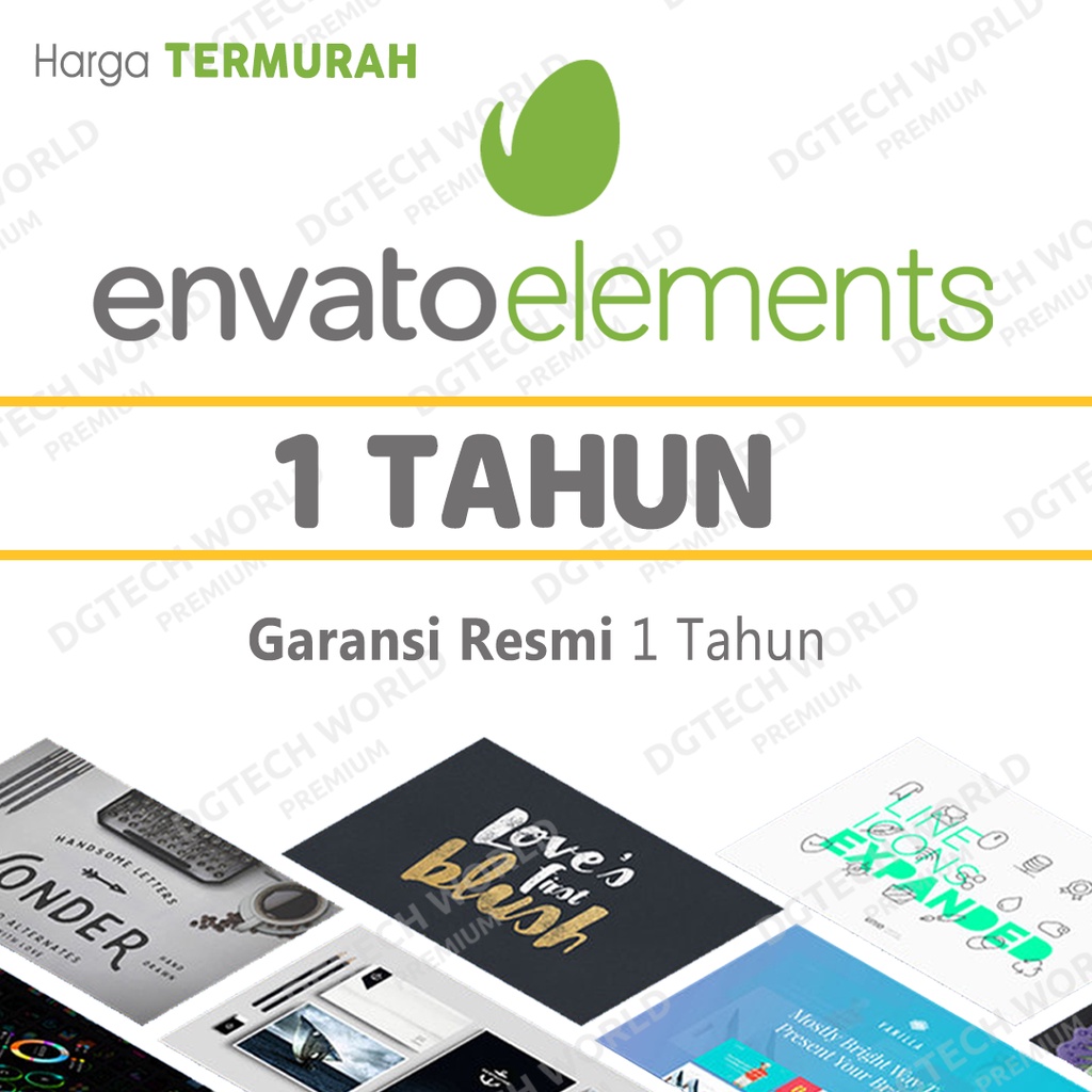 Jual Envato Element 1 Tahun GARANSI 1 TAHUN | Shopee Indonesia