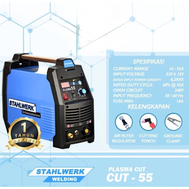Jual STAHLWERK CUT - 55 | MESIN PLASMA CUTTING / POTONG CUT55 | Shopee ...