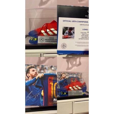 Jual Lionel Messi Signed Boots | Lionel Messi Signed Photo | FC ...
