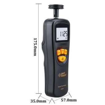 Jual Smart Sensor Digital Tachometer Rpm Meter 0.5 - 19999 Rpm Ar925 ...