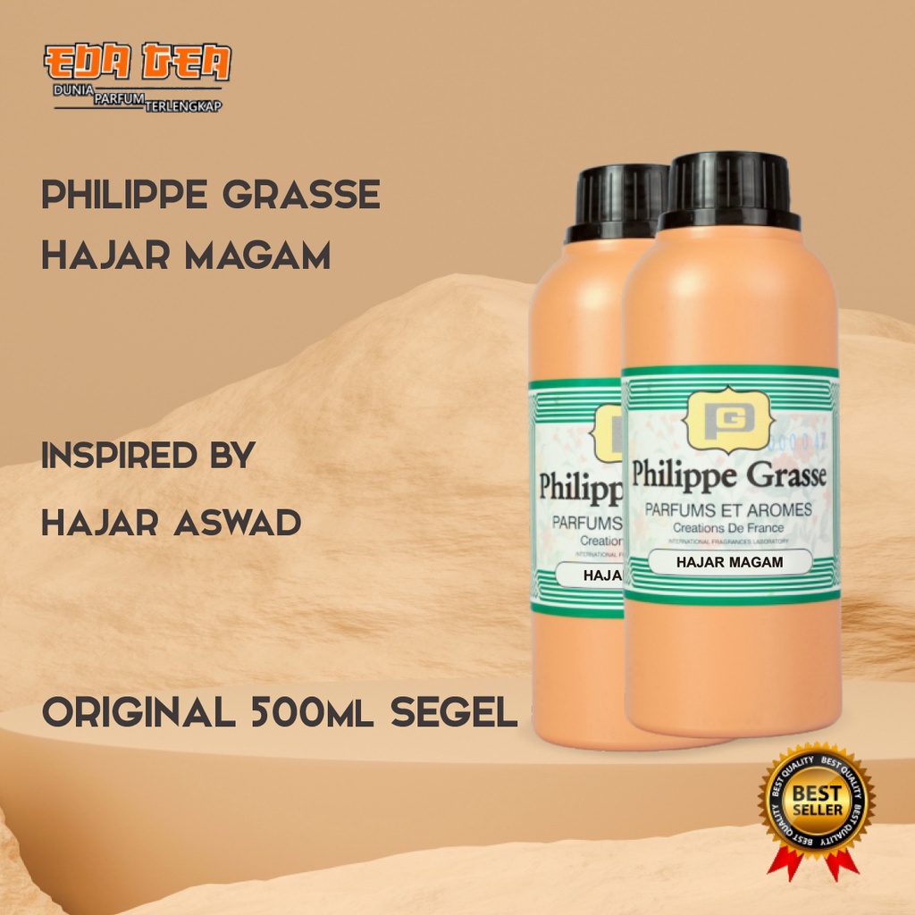 Jual bibit parfum murn HAJAR MAGAM | HAJAR ASWAD PG 500ML SEGEL | Shopee Indonesia