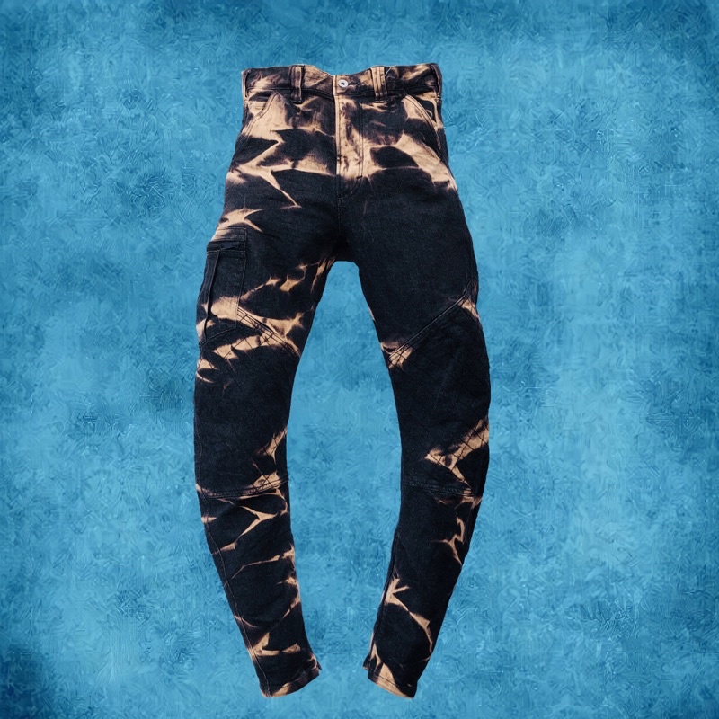 Jual bikers pants new urban bleaching wash ( second/bekas ) | Shopee ...