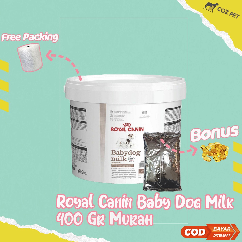 Jual ROYAL CANIN BABYDOG BABY DOG MILK / SUSU ANJING 400GR ( PER SACHET) | Shopee Indonesia