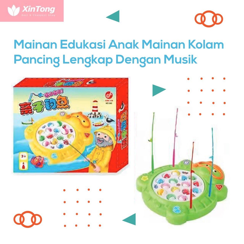 Jual Mainan Anak Fishing Game Murah Pancingan Ikan Pancing Ikan Mainan ...