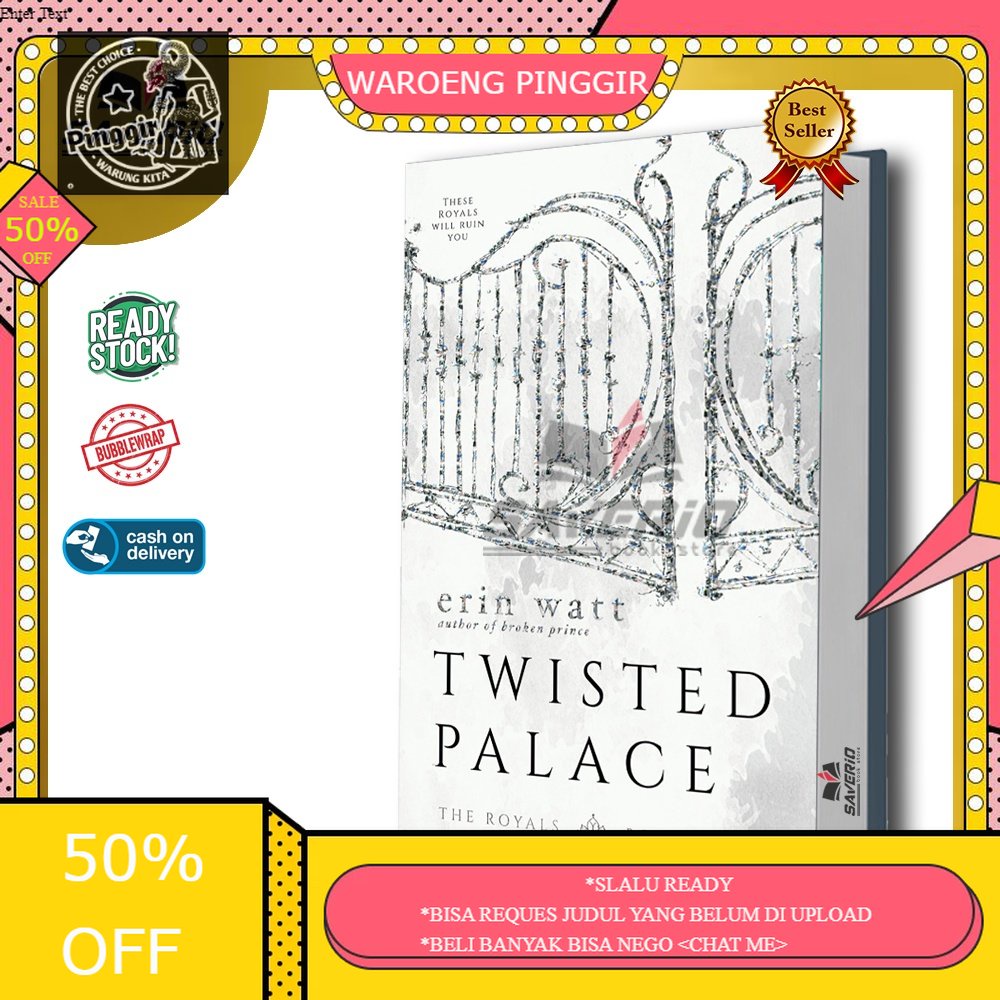 Jual Buku Twisted Palace by Erin Watt | Shopee Indonesia