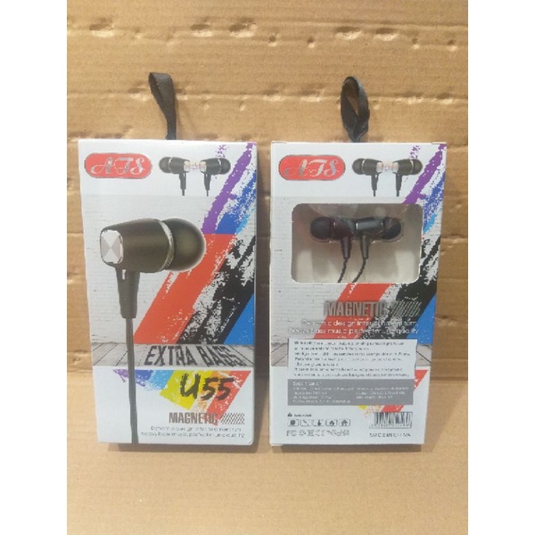 Jual Earphone Handset U55 Earphone Handset U55 | Shopee Indonesia
