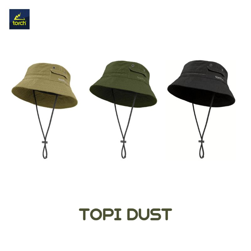 Jual Bucket Hat Torch Topi Dust | Shopee Indonesia