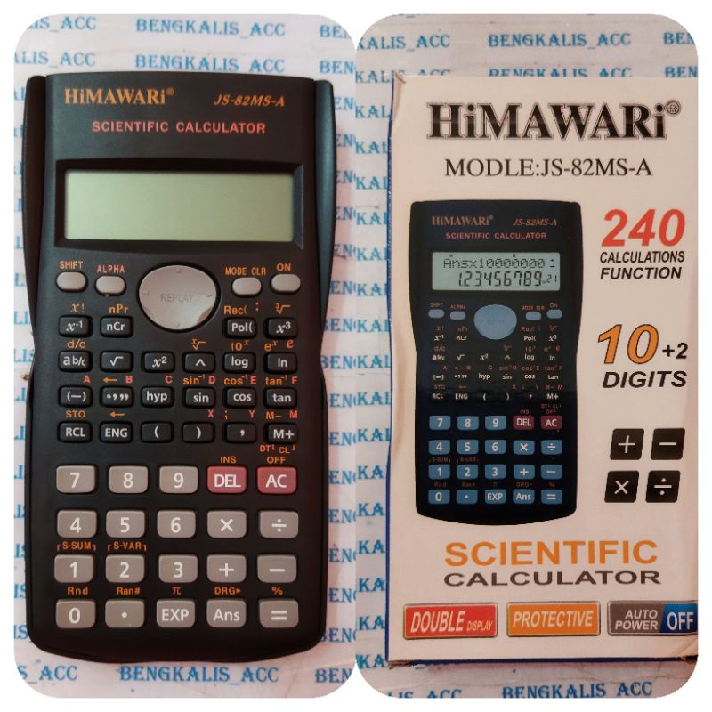 Jual Kalkulator Ilmiah / Kalkulator sekolah / Kalkulator Scientifik ...