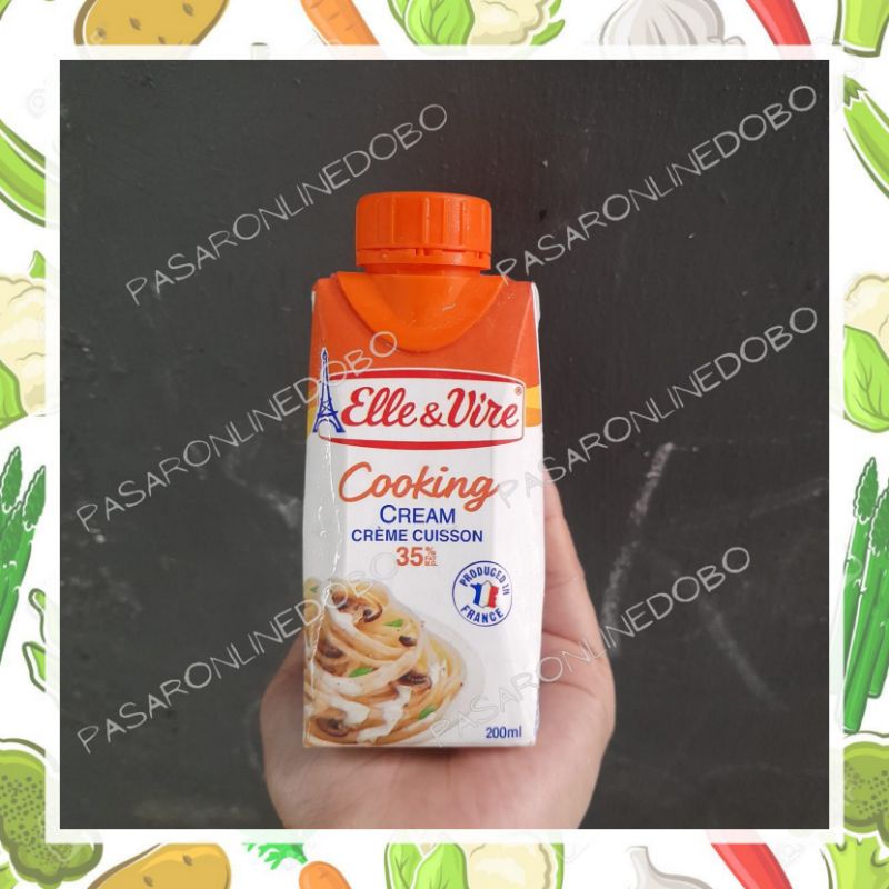 Jual Creme Cuisson Excellence Cooking Cream Elle & Vire / Krim Masak ...