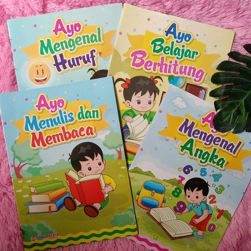 Jual Buku panduan belajar anak PAUD dan TK terbaru COD | Shopee Indonesia