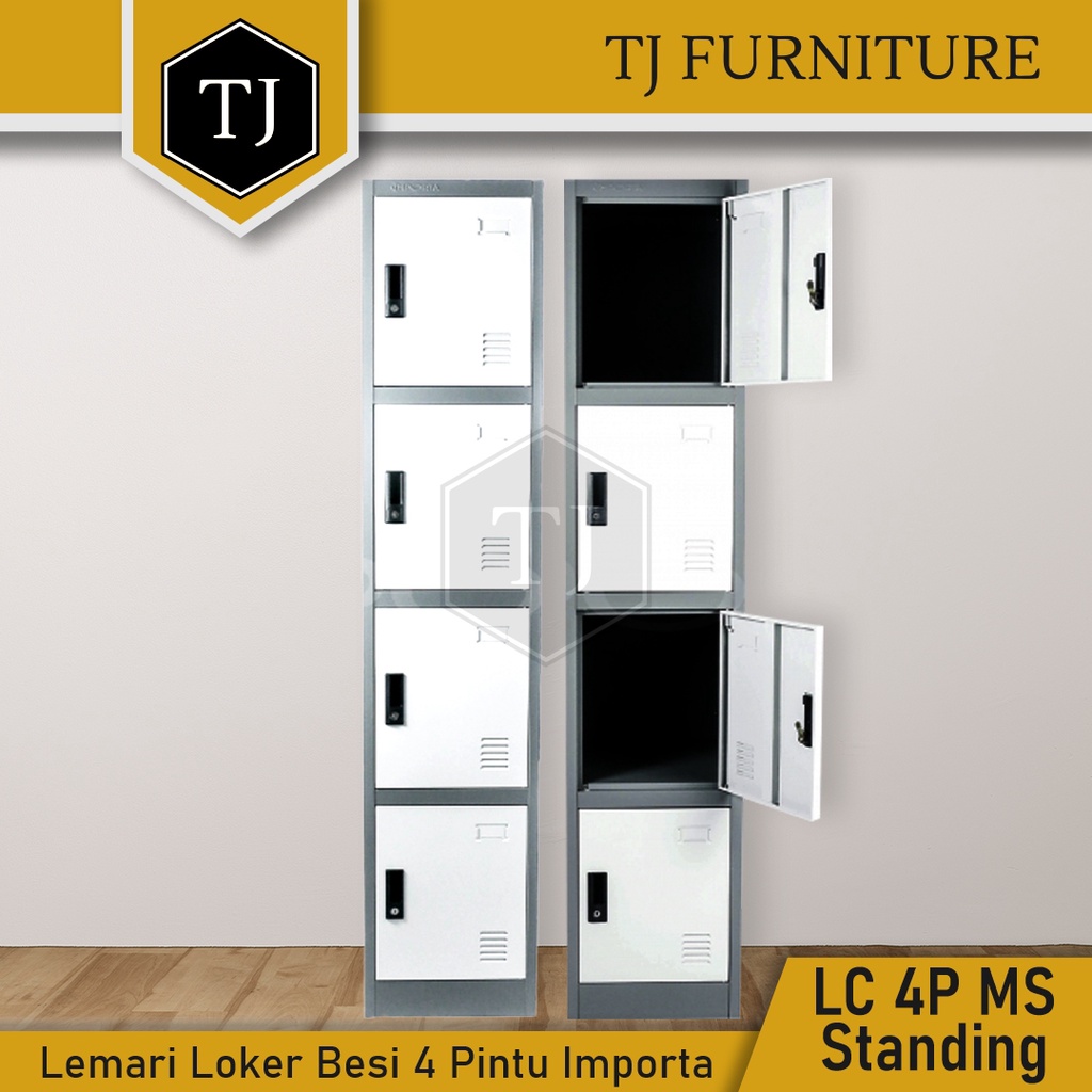 Jual Importa Loker Besi / Lemari Arsip / Locker Kantor Besi 4 Pintu ...