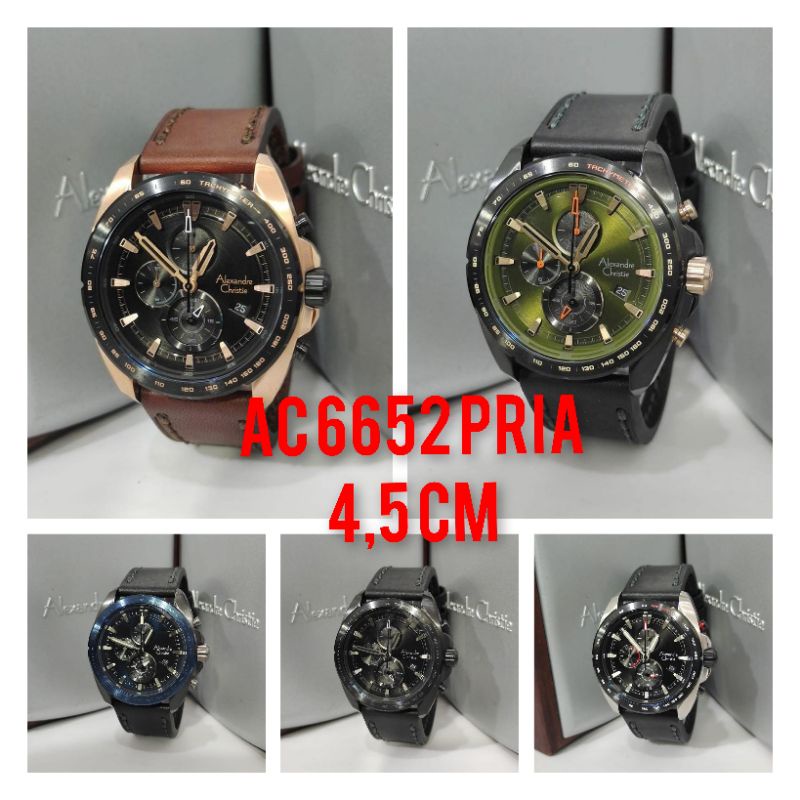 Jual JAM TANGAN PRIA ALEXANDRE CHRISTIE AC 6564 / AC 6562 / AC 6583 ...