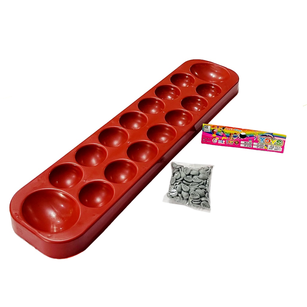 Jual Mainan Tradisional Dakon Plastik / Congklak Mainan Jadul Panjang ...