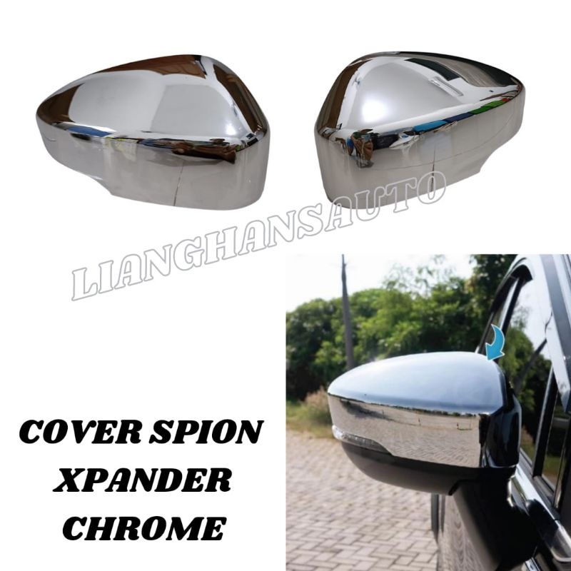 Jual COVER SPION XPANDER HITAM CARBON CHROME POLOS MODEL TEMPEL ...
