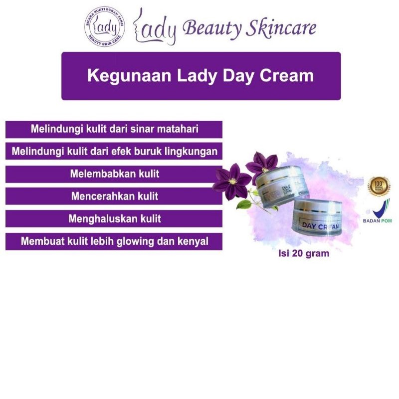 Jual LADY DAY CREAM 100% ORIGINAL | Shopee Indonesia