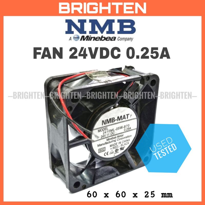 Jual NMB Fan Kipas 24V DC 0.25A 6cm Second | Shopee Indonesia