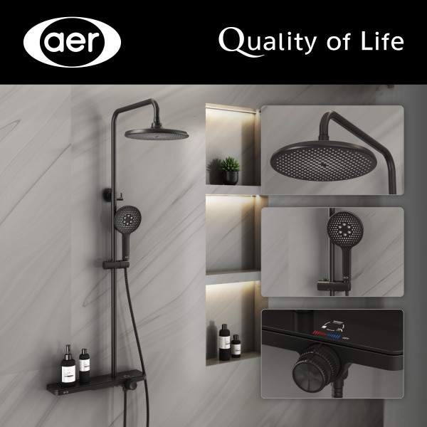 Jual AER Mixer Bathtub Shower Set Panas Dingin + Kran AirTiang shower ...