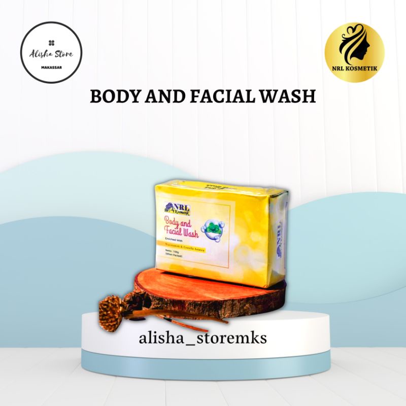 Jual BODY AND FACIAL WASH NRL (SABUN BATANG NRL) | Shopee Indonesia