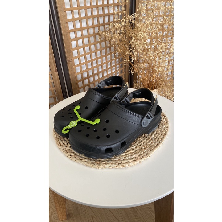 Jual CROCS ALL-TERRAIN CLOG Black Size M7/W9 | Shopee Indonesia