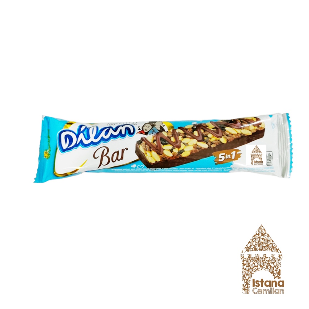 Jual Dilan BAR 5in1 Cokelat Krispi Karamel 18 Gram | Shopee Indonesia