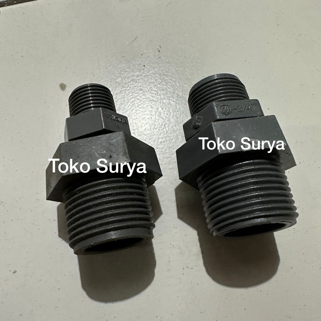 Jual DOUBLE NEPEL 1" x 1/2" DOUBLE NEPEL 1" x 3/4" DOUBLE NEPLE 1/2" x ...