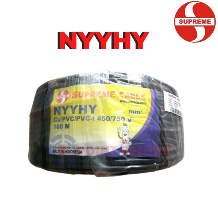 Jual TERBAIK KABEL SUPREME NYYHY 4 X 0,75 4 X 0.75 PER METER SERABUT ...