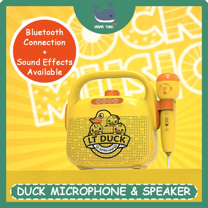 Jual MAMA SING Mainan Microphone + Speaker Bluetooth Anak Portable ...