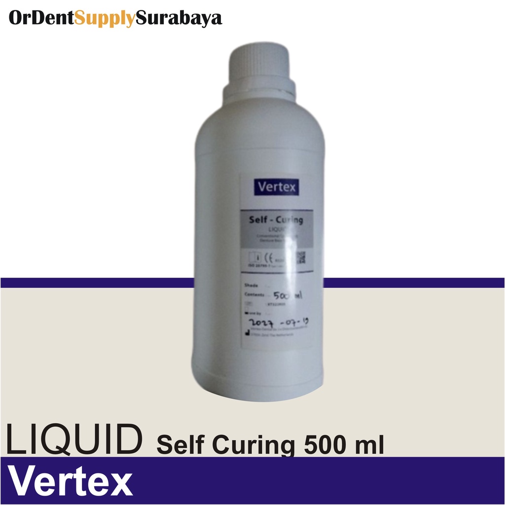 Jual Vertex Self Curing otomatis Liquid Acrylic SC Vertex Original ...