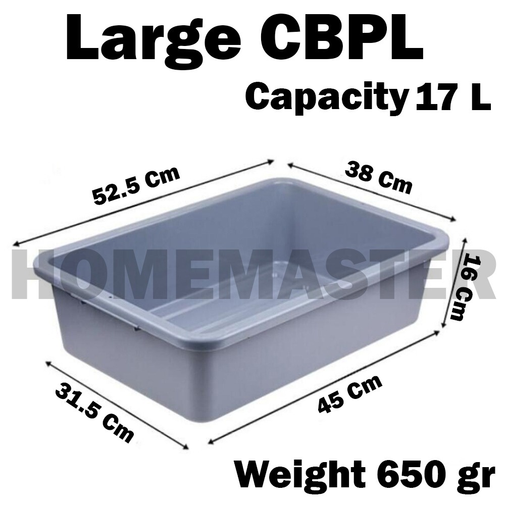 Jual HomeMaster Container/Kontainer/Wadah/Baki/Tray/Bucket Plastik ...