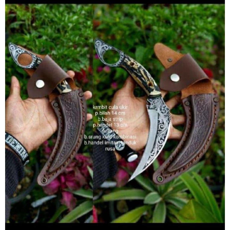 Jual KRAMBIT PISAU UKIR CLASSIK | Shopee Indonesia