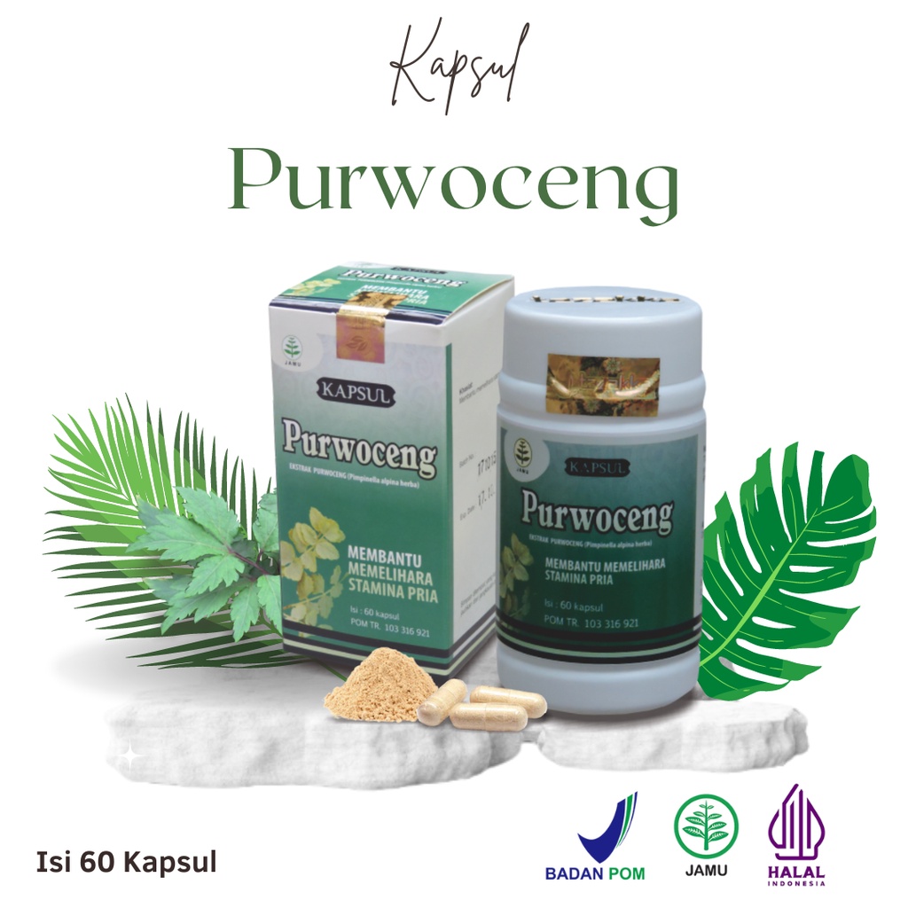 Jual Kapsul Herbal Purwoceng Obat Tazakka Ekstrak 60 Kapsul ...