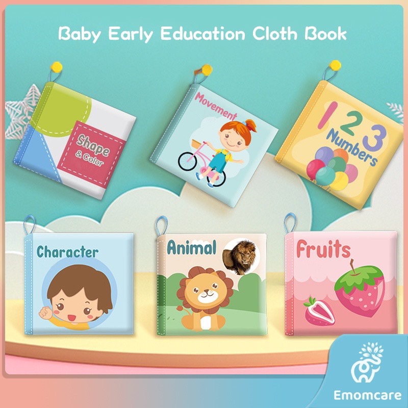 Jual Baby Early Education SOFT BOOK / buku bantal bayi / buku cerita ...