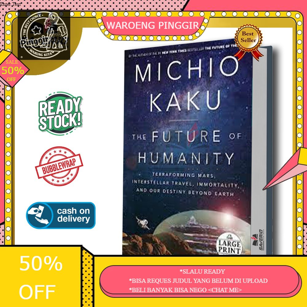 Jual Buku The future of humanity by Michio Kaku | Shopee Indonesia