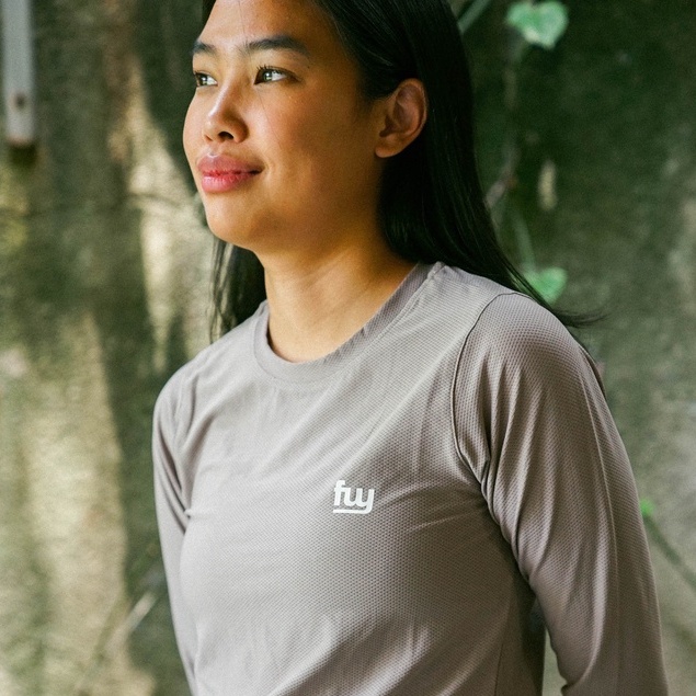 Jual Fieldway Women's Long Sleeve in Beige | Shopee Indonesia