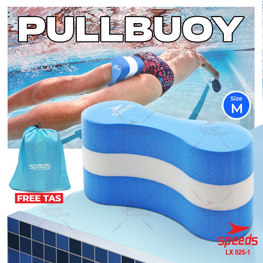 Jual SPEEDS Pullbuoy Pelampung Jepit Paha Berenang Spons Latihan Renang ...